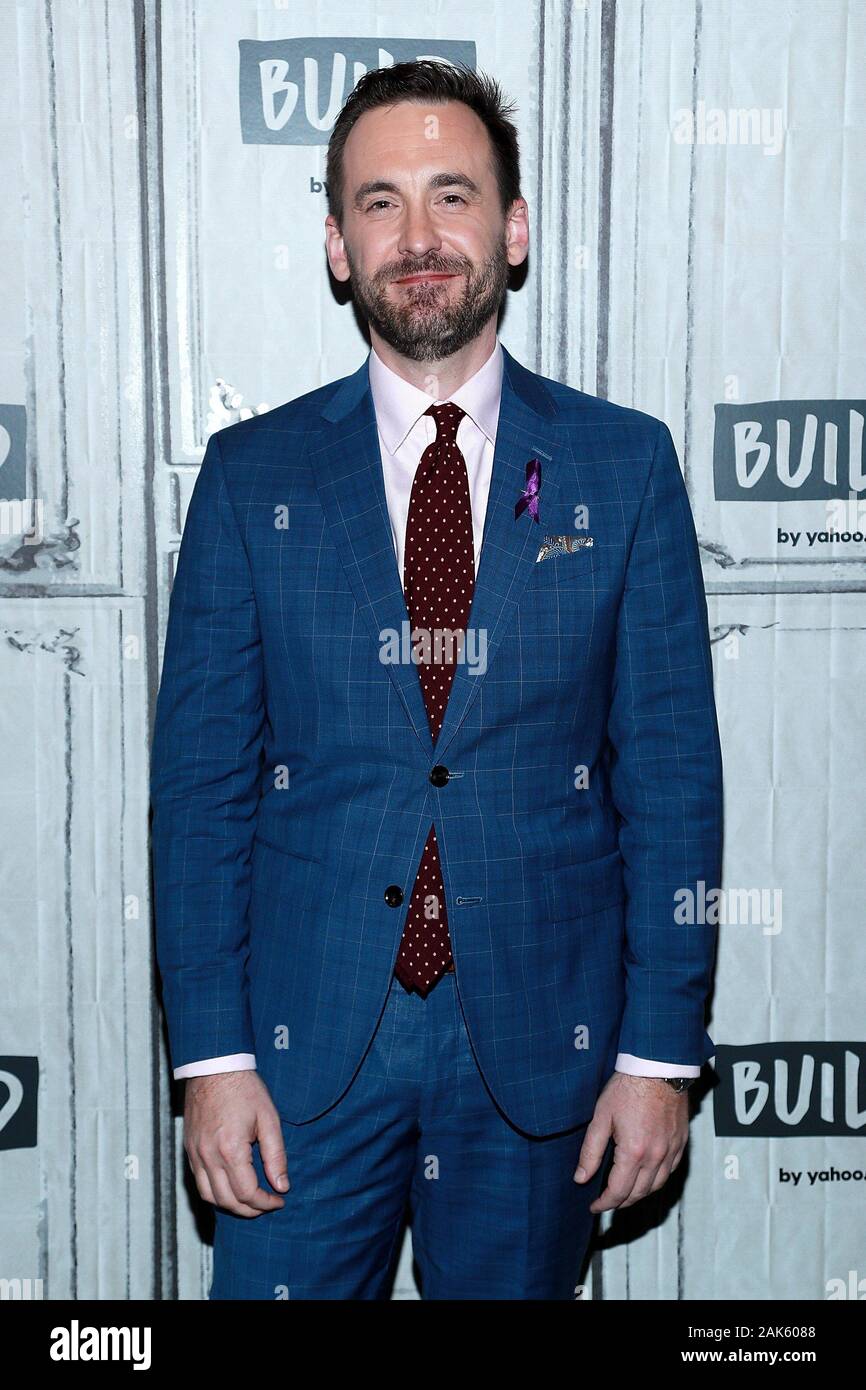 New York, NY, USA. 6th Jan, 2020. Brad Rutter inside for AOL Build ...