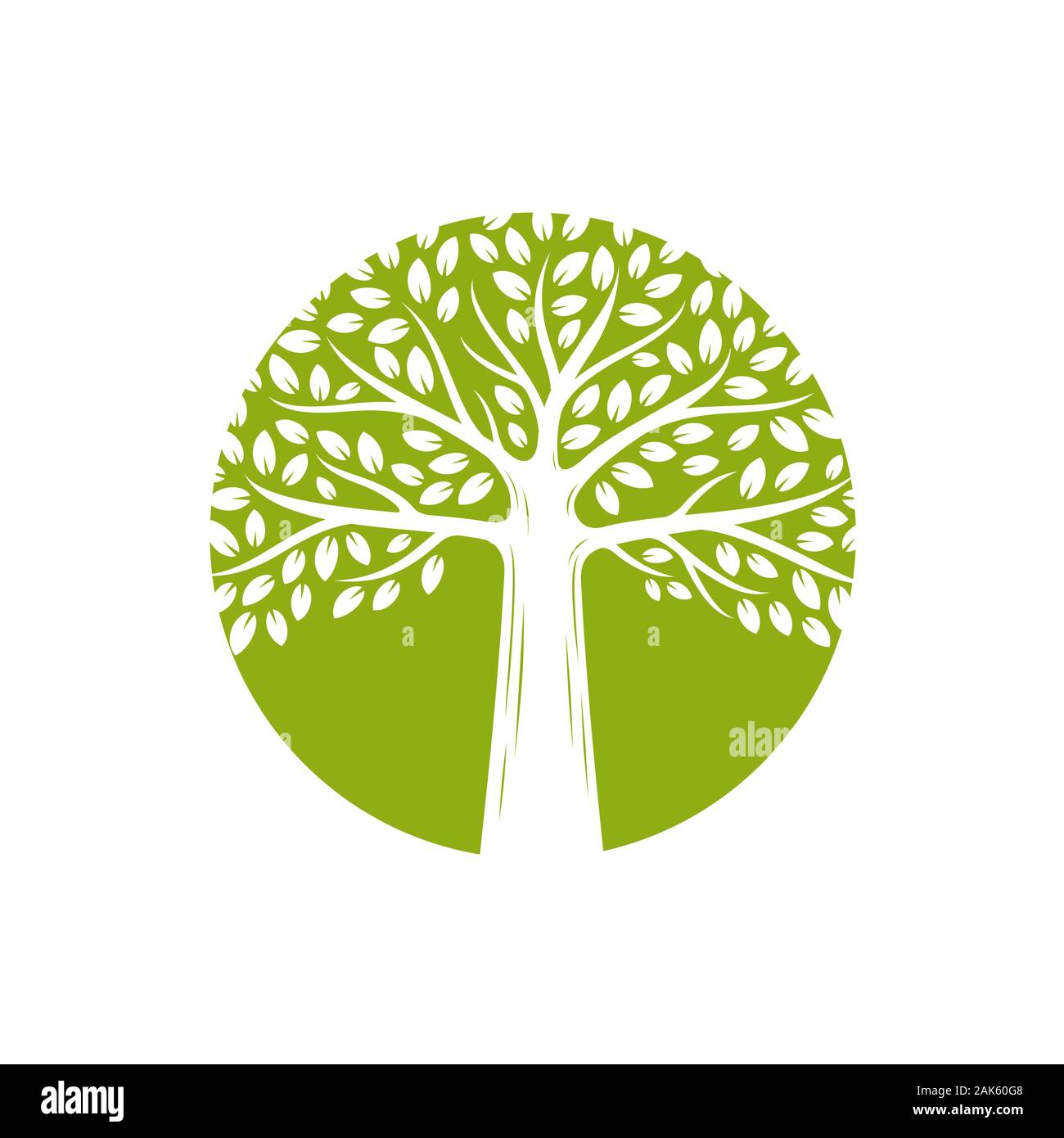 Tree logo. Environment, ecology, nature vector illustration Stock ...