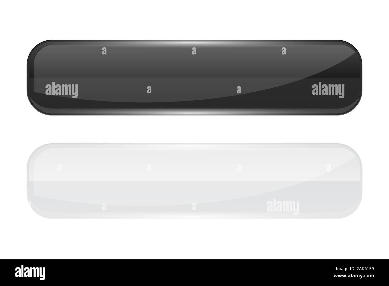 Web buttons. Black and white shiny rectangle icons Stock Vector Image ... Web buttons. Black and white shiny rectangle icons Stock Vector Image ...