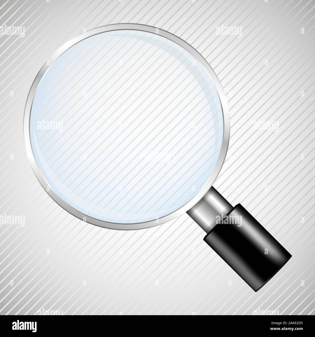 Big magnifying glass Stock Vector Images - Alamy