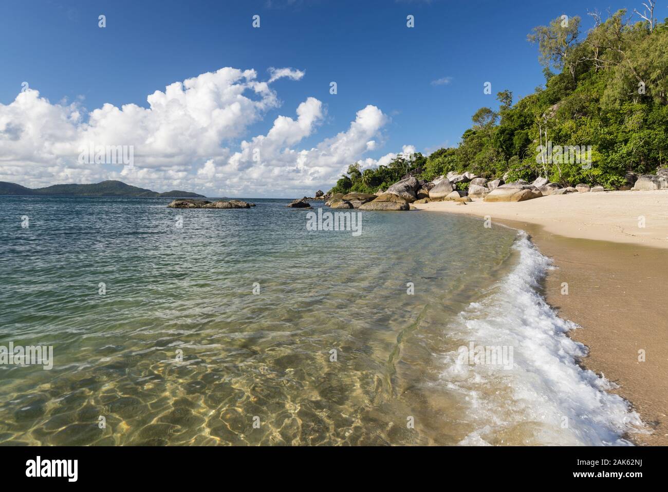 Queensland: Wheeler Island im noerdlichen Great Barrier Reef ...