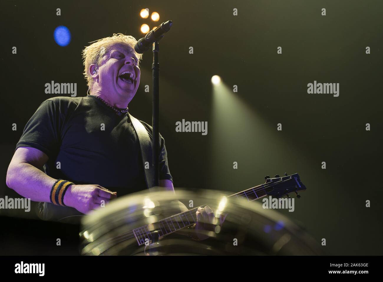 American punk rock band The Offspring performing at Abbotsford Centre ...