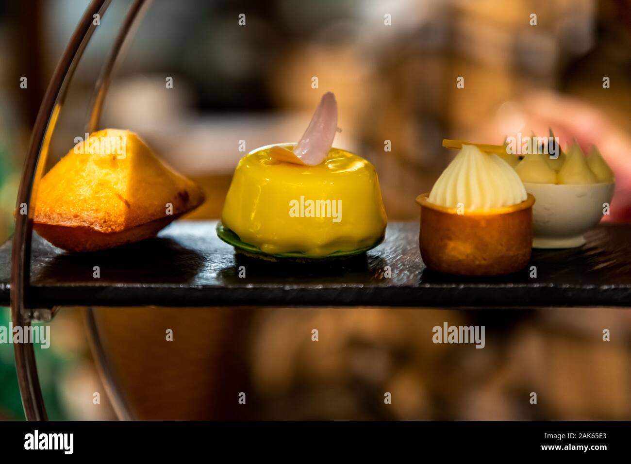 Traditional English desserts for eating with afternoon tea, beautiful ...