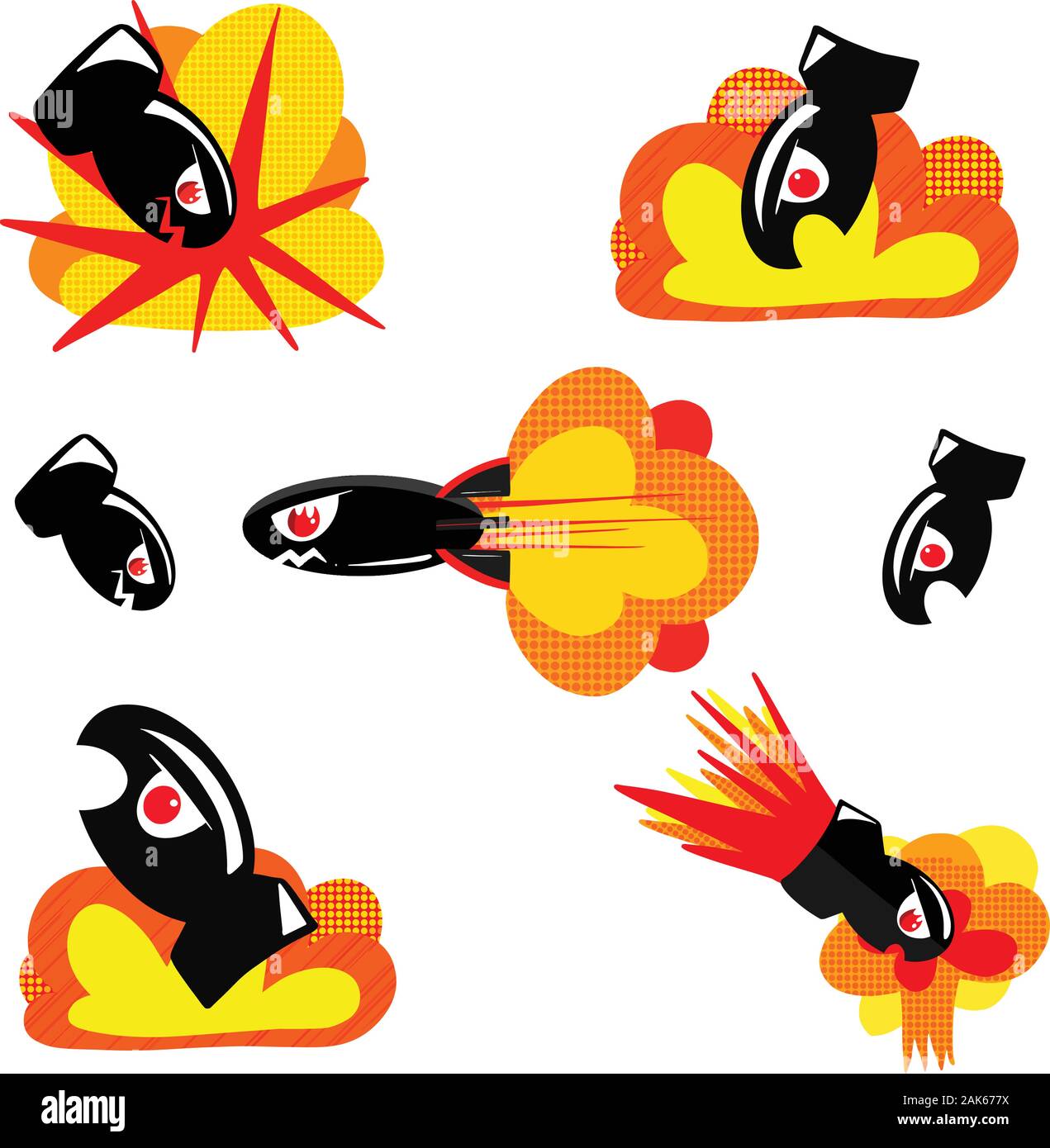 Cartoon Bomb High Resolution Stock Photography and Images - Alamy