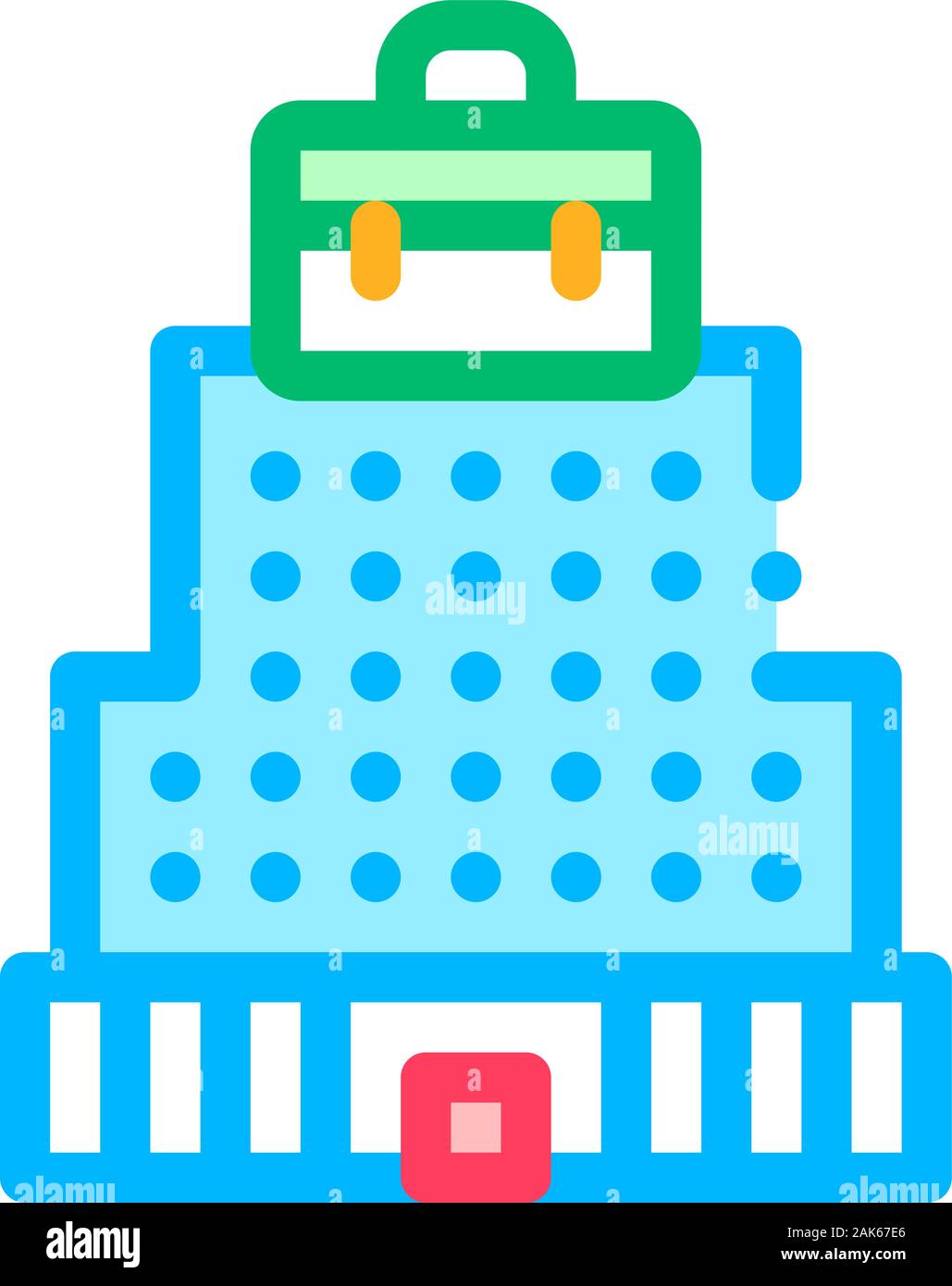 Retail and office development building Stock Vector Images - Alamy