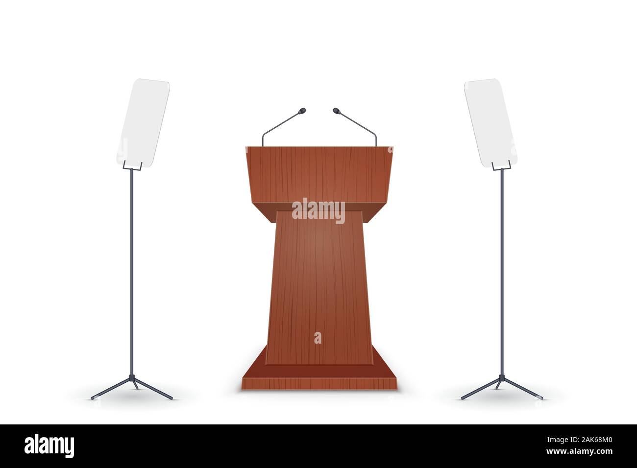 Politician podium Cut Out Stock Images & Pictures - Alamy