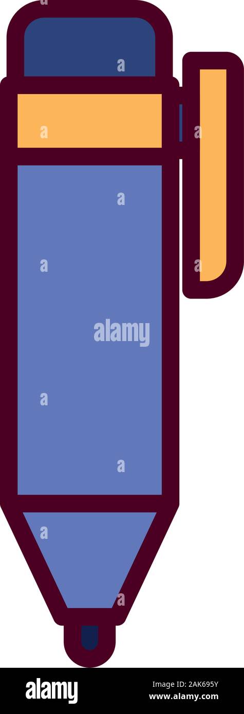 Isolated pen tool vector design Stock Vector Image & Art - Alamy