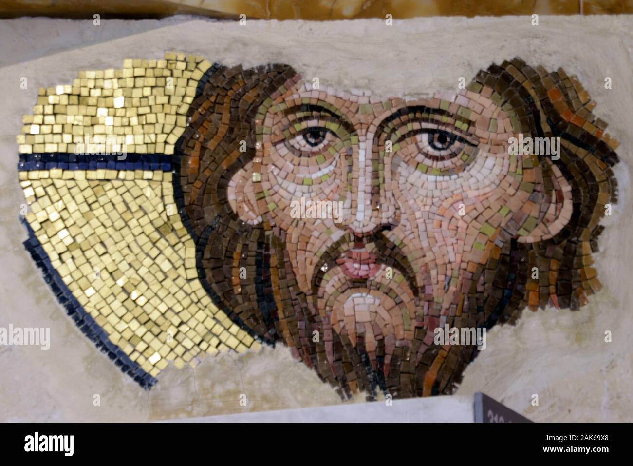 Restored floor mosaic hi-res stock photography and images - Alamy