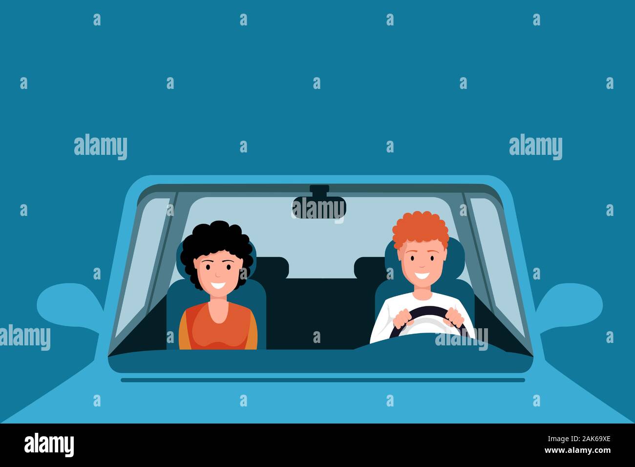 Happy man going on Stock Vector Images - Alamy