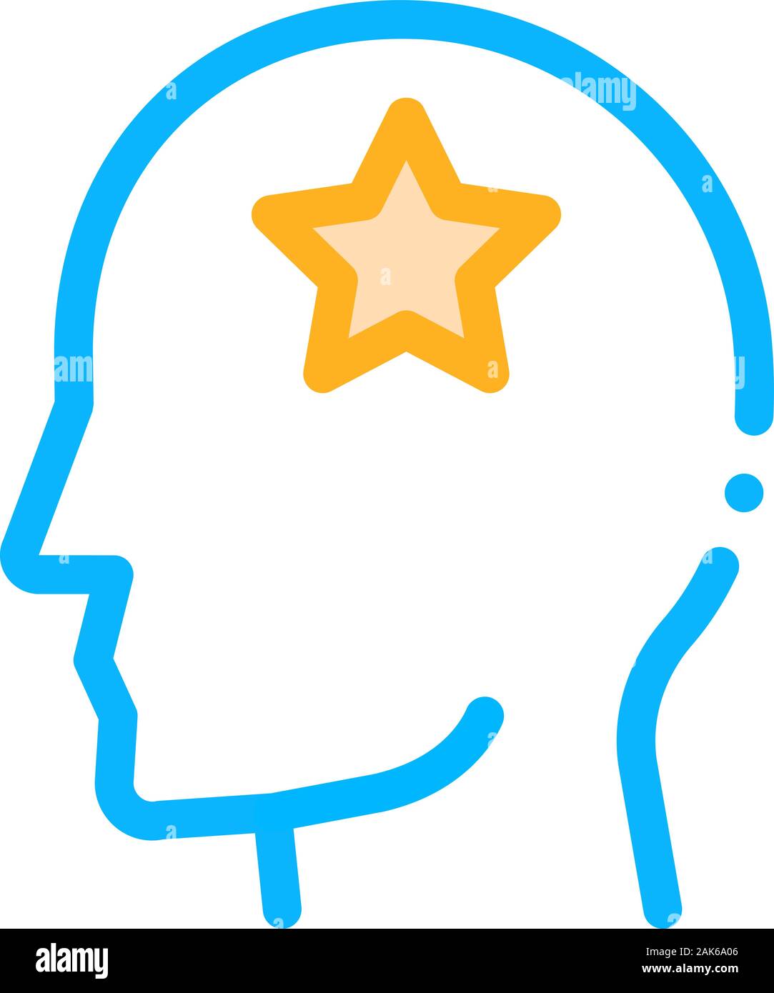 Man Star Human Talent Icon Vector Illustration Stock Vector Image & Art ...