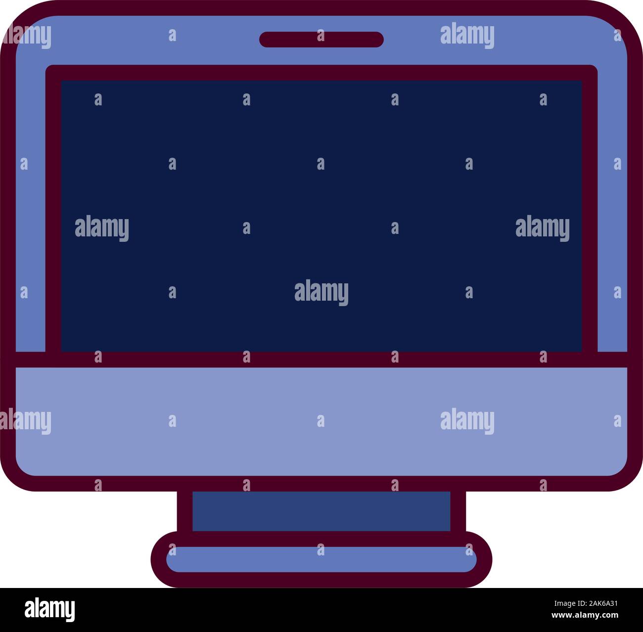 Isolated digital computer vector design Stock Vector Image & Art - Alamy