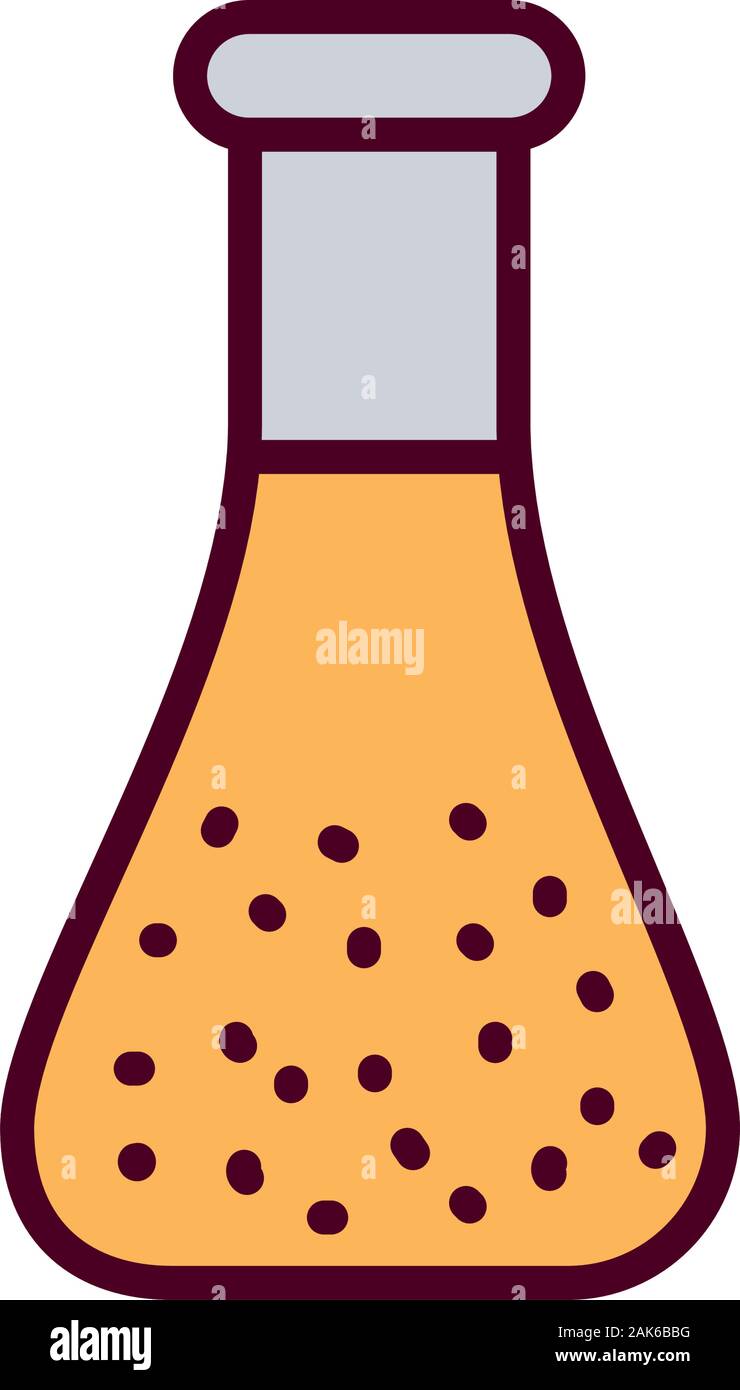Isolated chemistry flask vector design Stock Vector Image & Art - Alamy