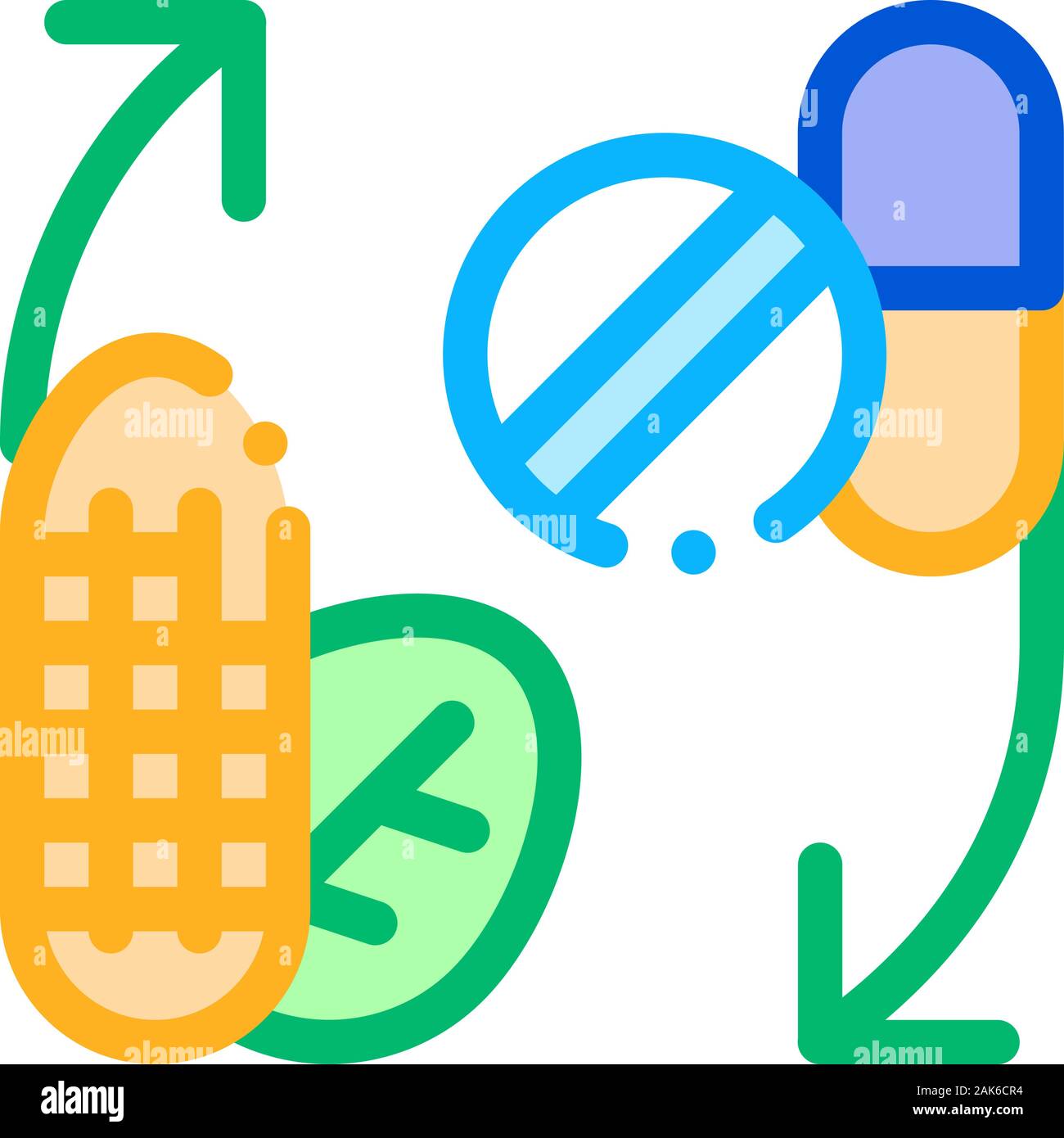 Supplements Icon Vector Illustration Stock Vector Image & Art - Alamy