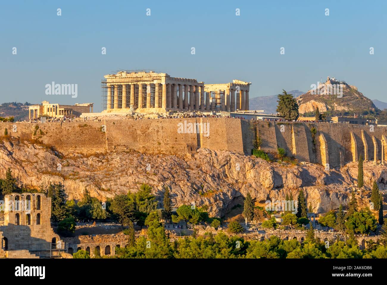 Athens parthenon sunrise hi-res stock photography and images - Alamy