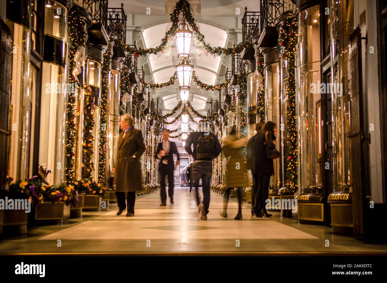 Burlington arcade street view hi-res stock photography and images - Alamy