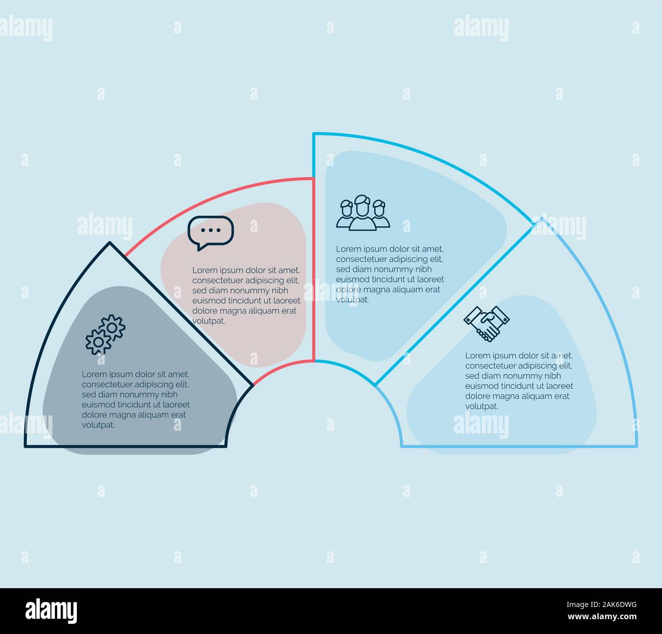 Colorful vector design for workflow layout, diagram, number options ...