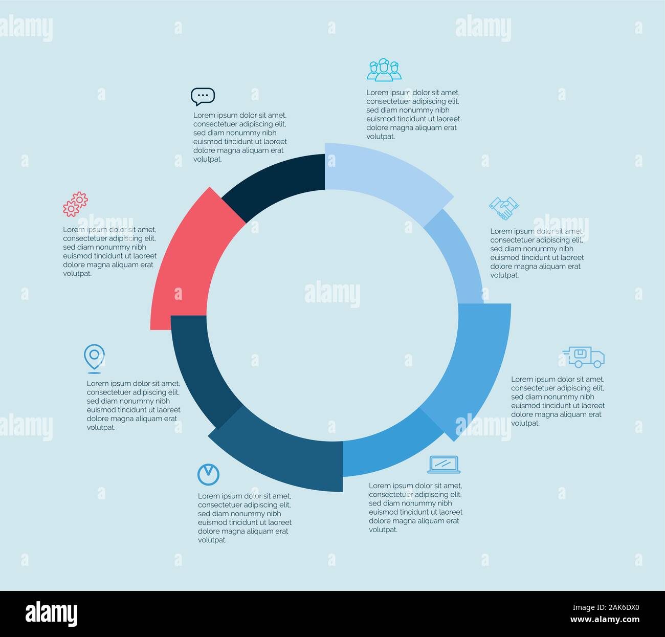 Colorful vector design for workflow layout, diagram, number options ...