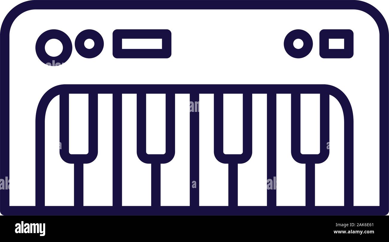 Isolated piano instrument vector design Stock Vector Image & Art - Alamy