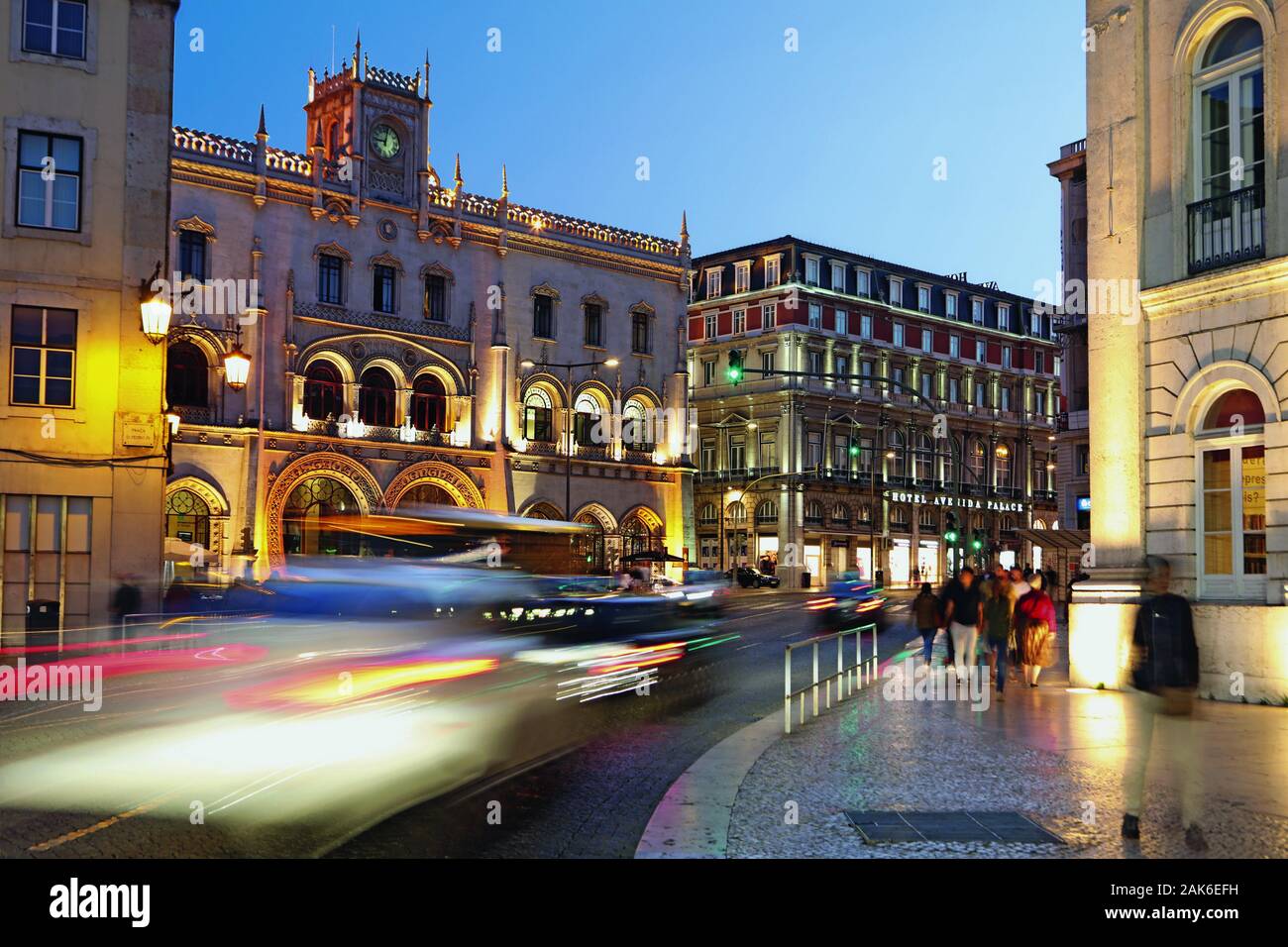 Rossio bahnhof lissabon hi-res stock photography and images - Alamy