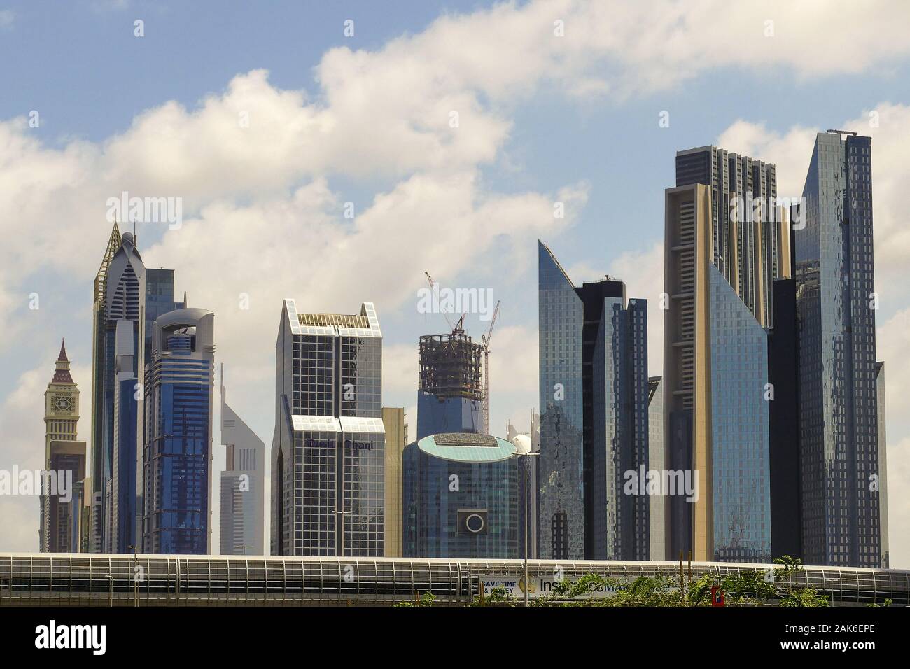 Dubai landscape hi-res stock photography and images - Alamy