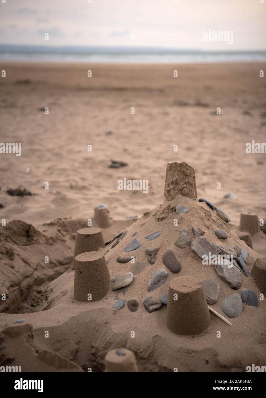 Devon saunton sands beach hi-res stock photography and images - Alamy
