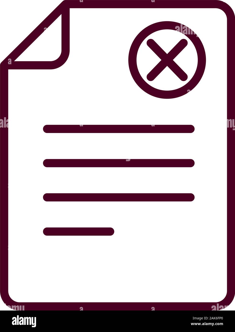 Isolated data document and x vector design Stock Vector Image & Art - Alamy