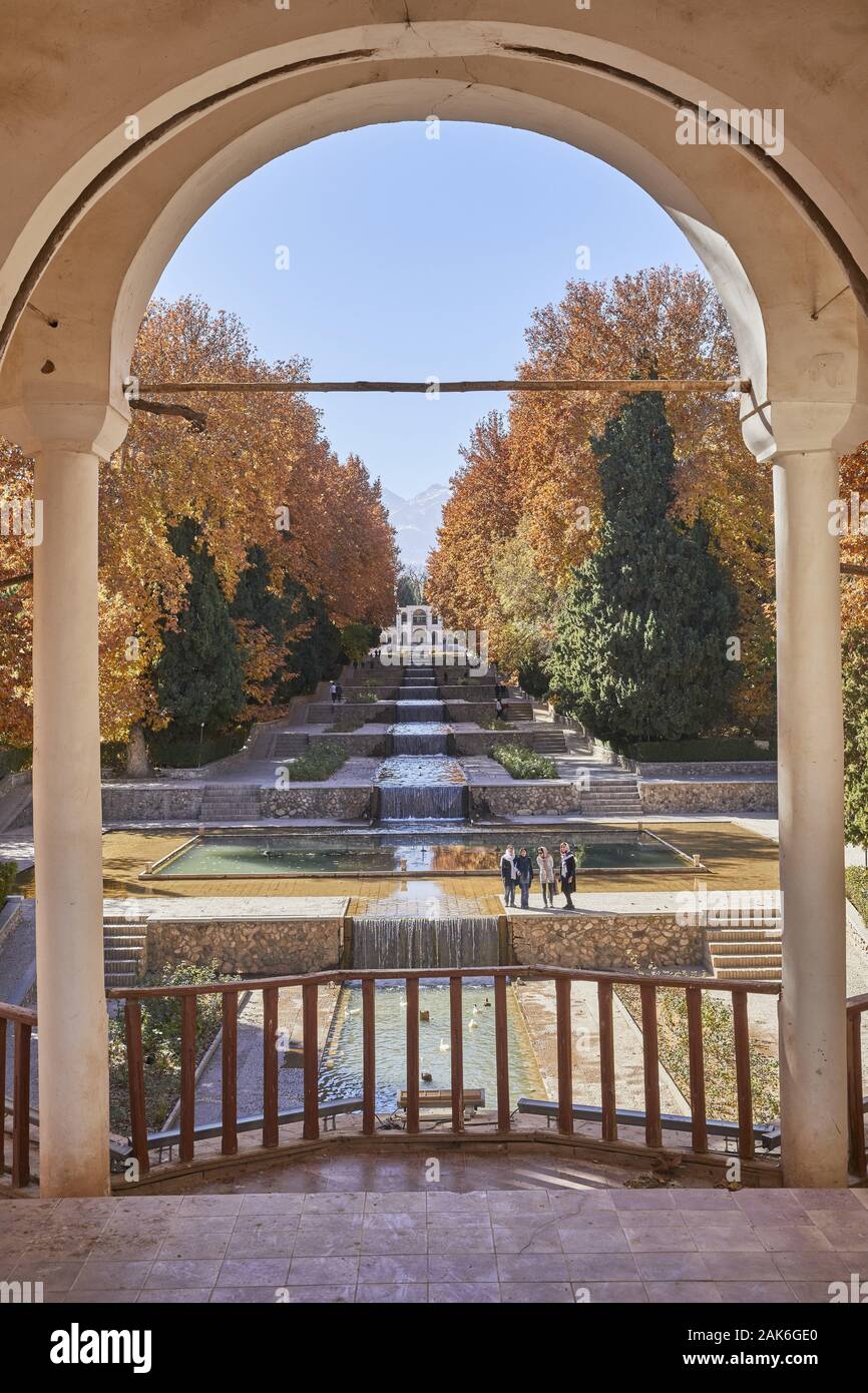 Provinz Kerman/Mahan: Garten Bagh-e Shahzadeh (Schahzadeh-Garten), Iran ...