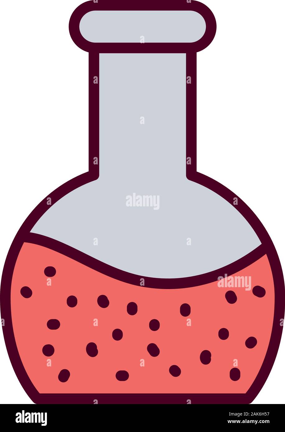 Isolated chemistry flask vector design Stock Vector Image & Art - Alamy