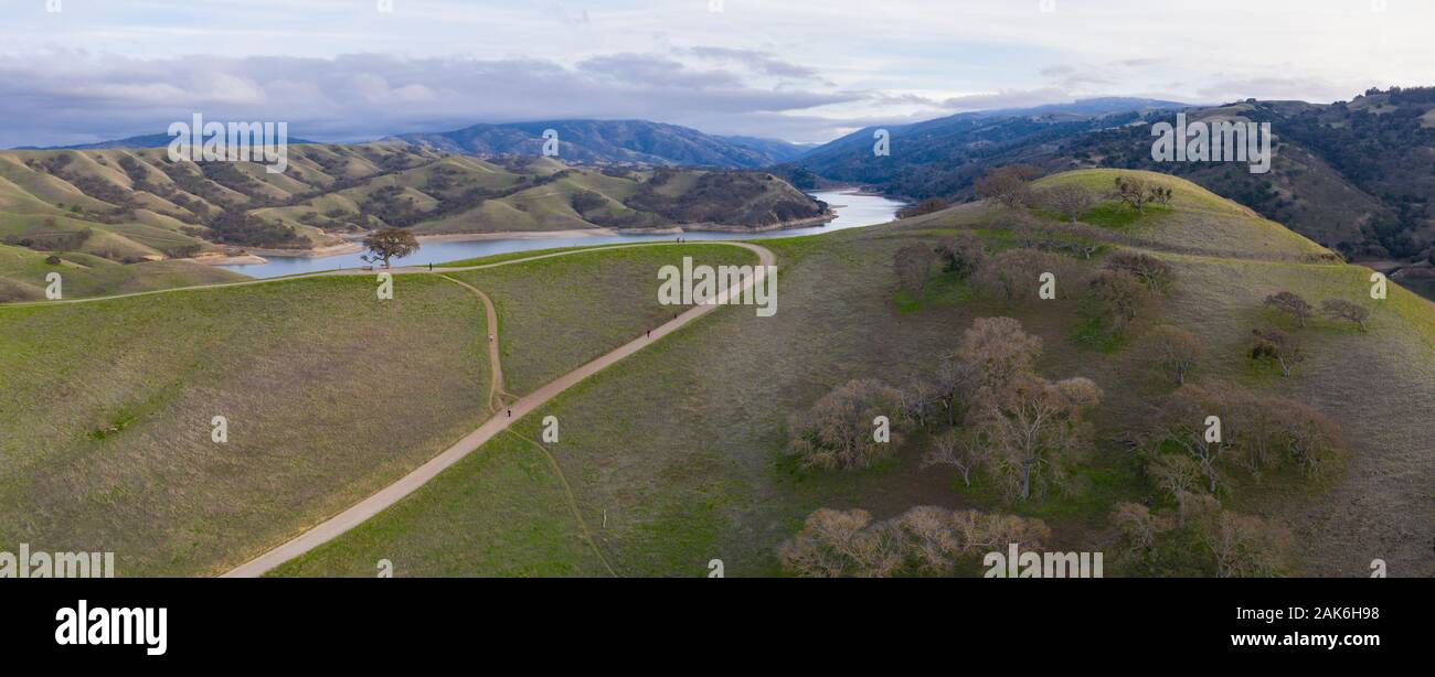 Aerial view of the oakland hills hi-res stock photography and images ...
