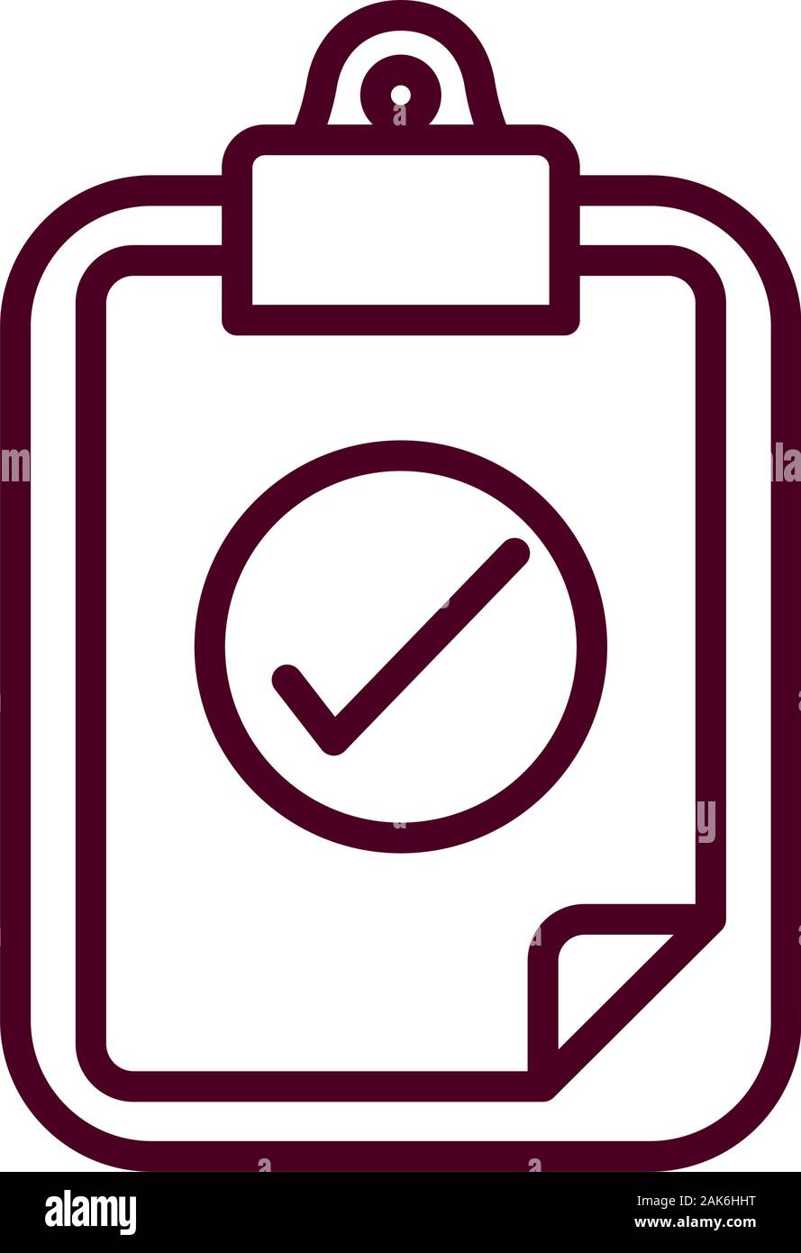 Isolated data document and check mark vector design Stock Vector Image & Art - Alamy