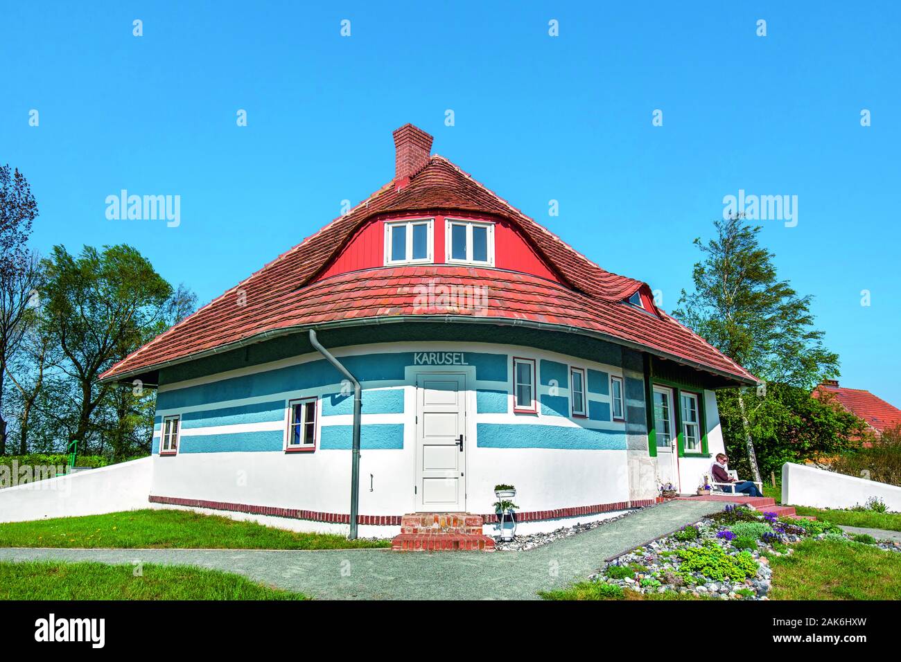 Insel Hiddensee: "Karusel" in Vitte, einst Wohnhaus von Asta Nielsen ...