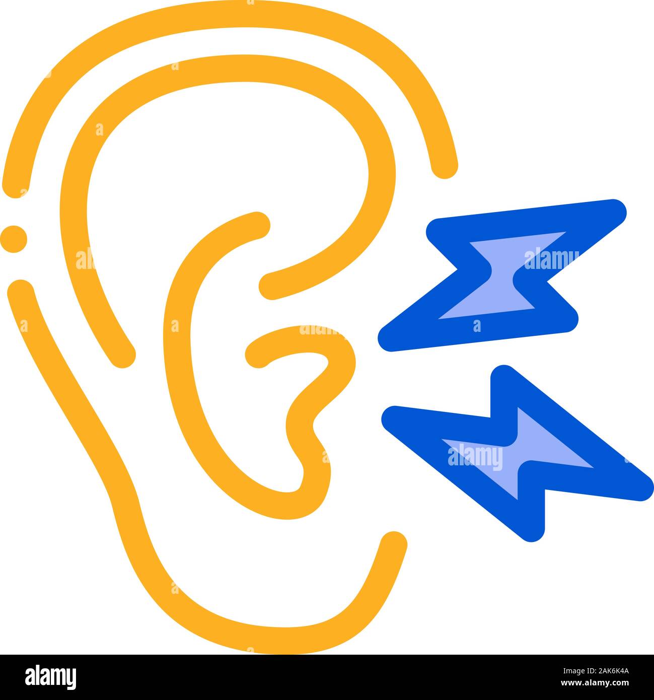 Ear earache Stock Vector Images - Alamy