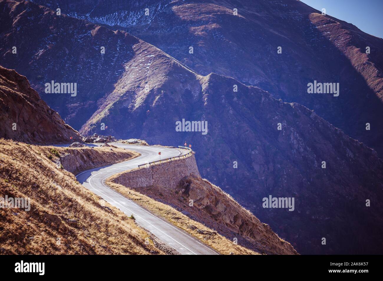 High mountains in spring - Romania Stock Photo - Alamy