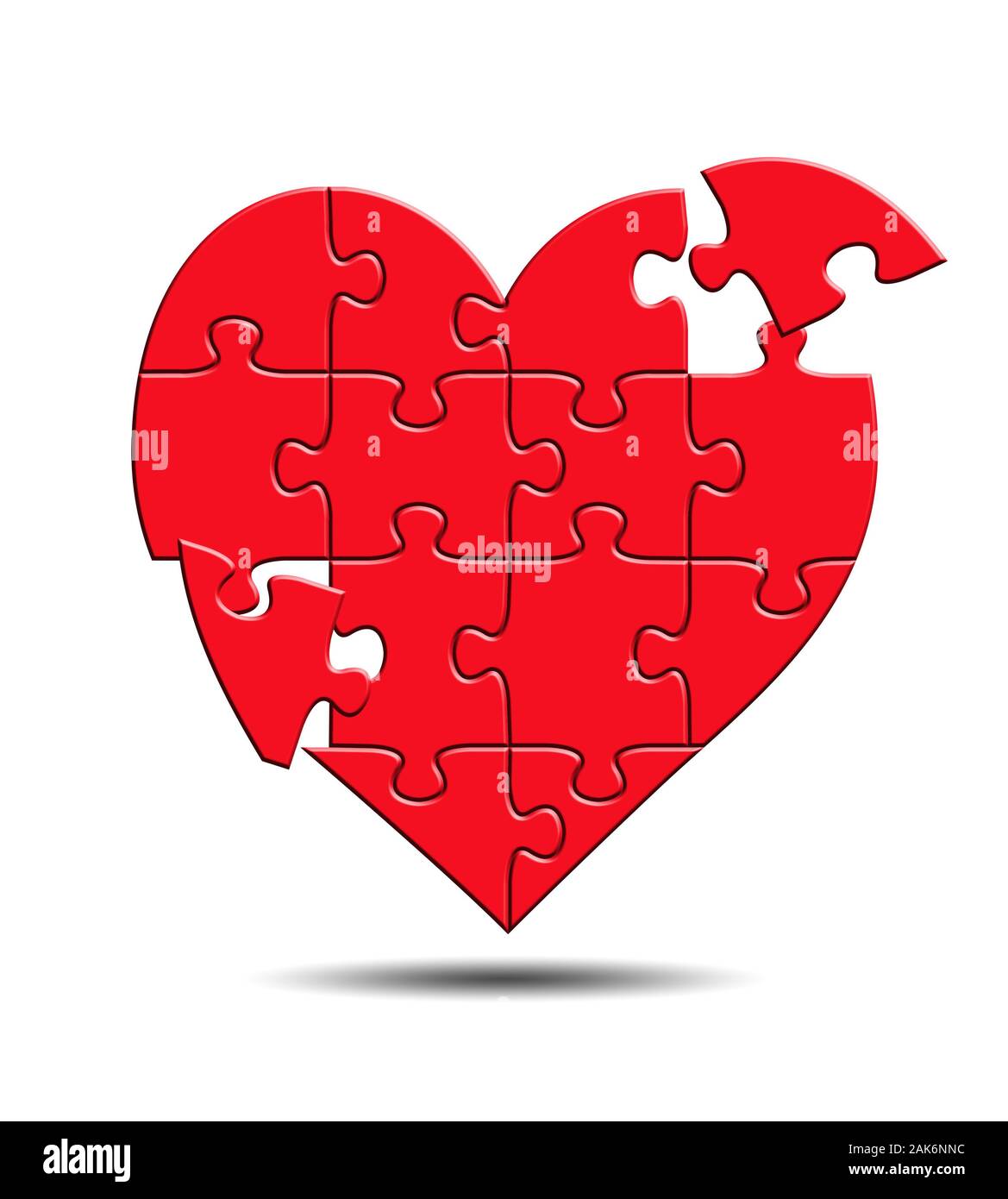 Heart Shaped Puzzle