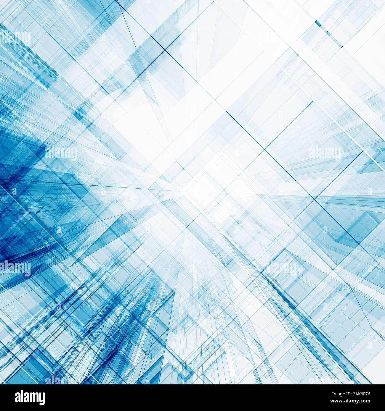 Abstract architecture. Concept view background 3D rendering Stock Photo ...