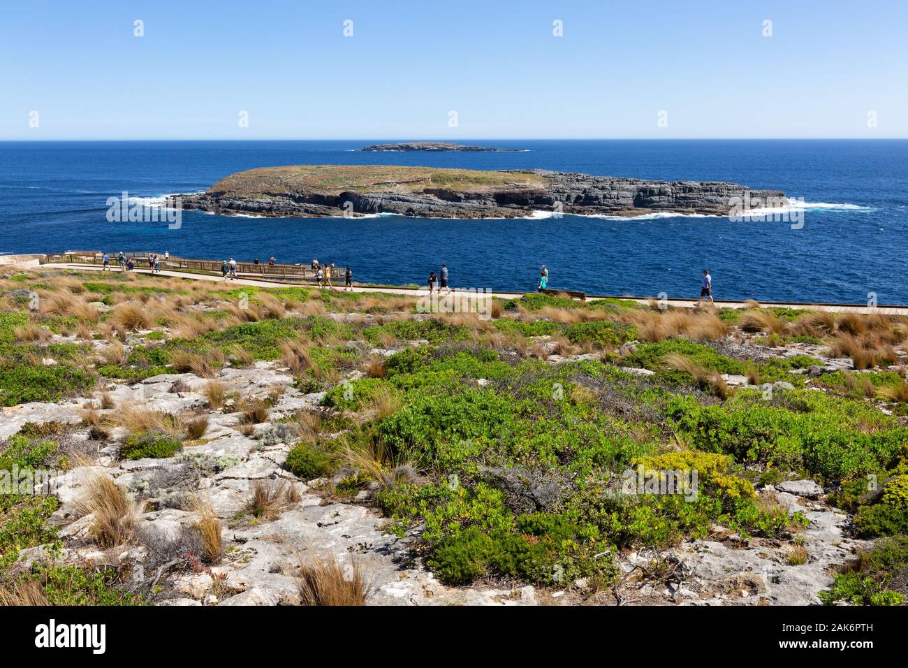 Australia travel - Kangaroo Island Australia tourists walking to the ...