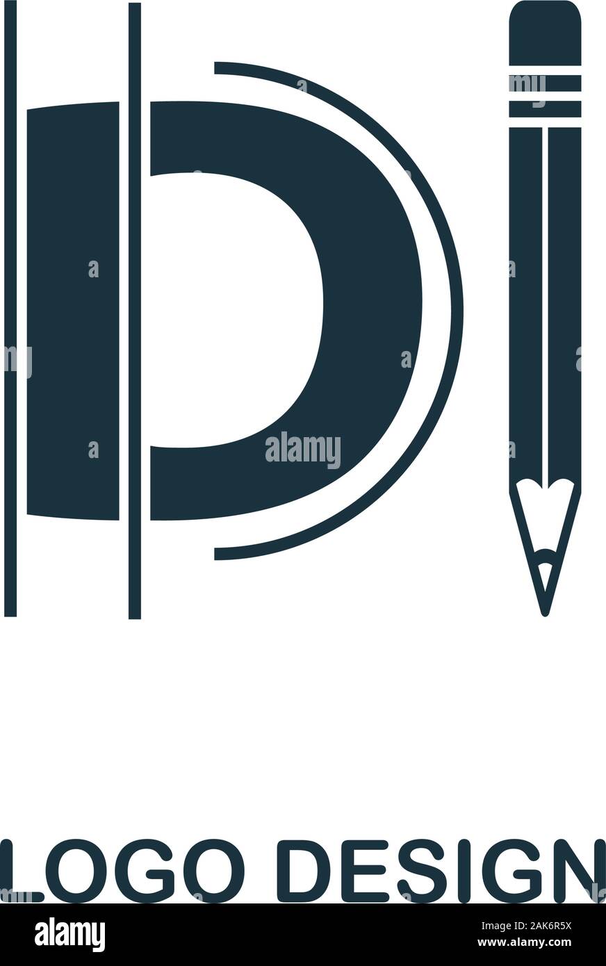 Logo Design icon. Simple element from design technology collection ...