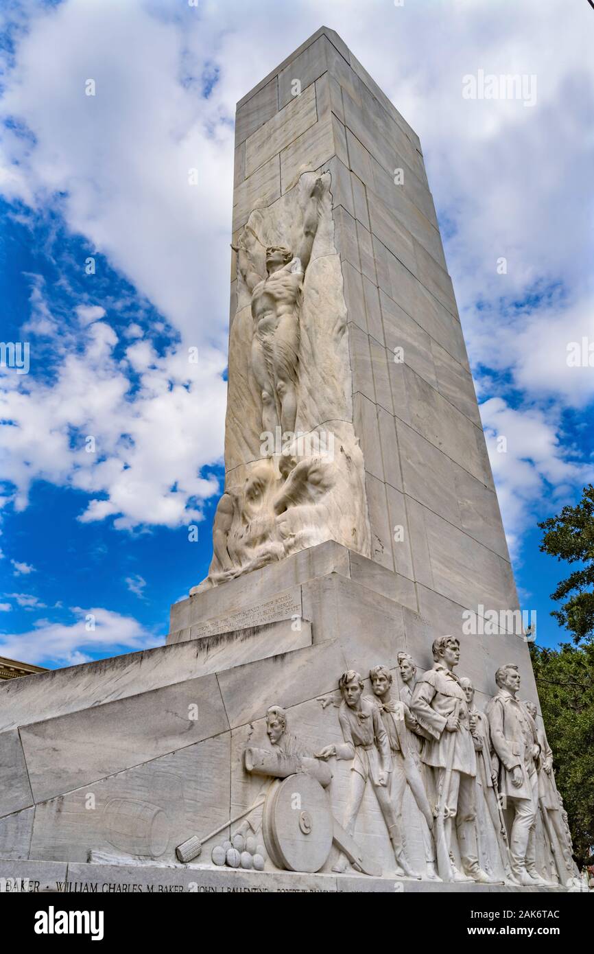 Alamo Heroes Cenotaph Memorial San Antonio Texas. Monument to heroes ...