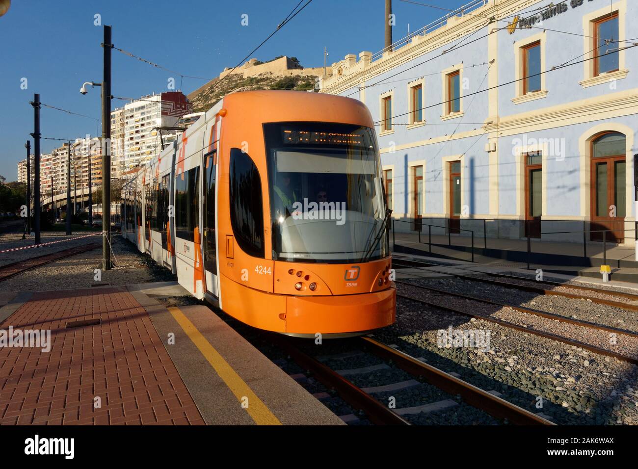 The Alicante Tram, Alicante Spain Stock Photo - Alamy