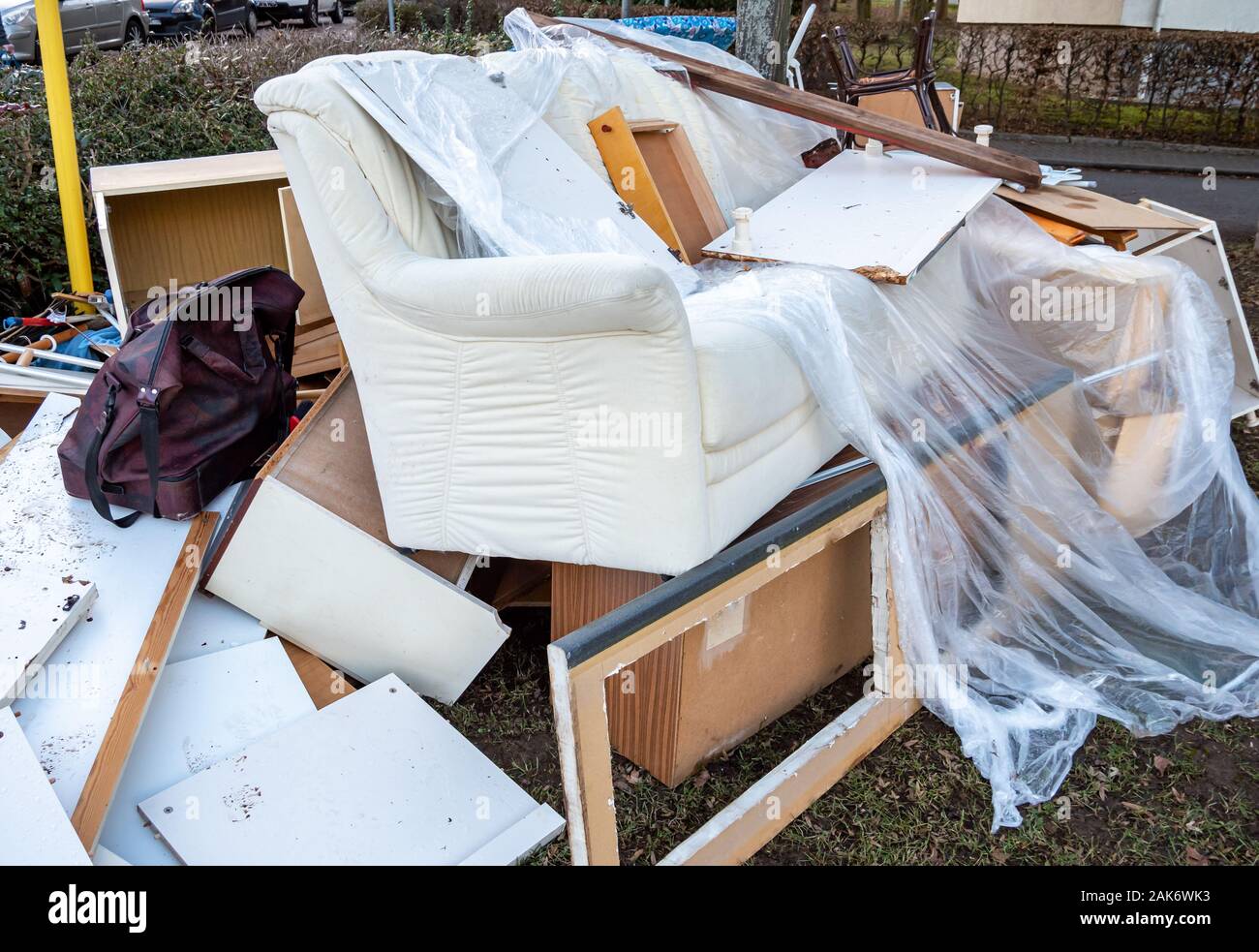Pile of bulky waste hi-res stock photography and images - Alamy