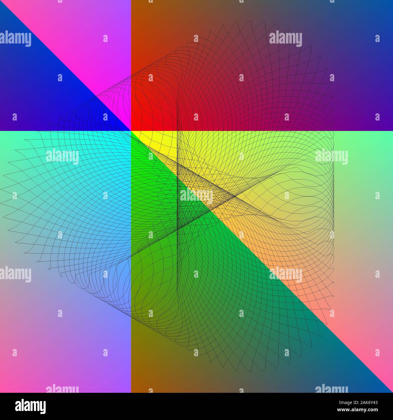 Abstract background of glowing color spectrum Stock Photo - Alamy