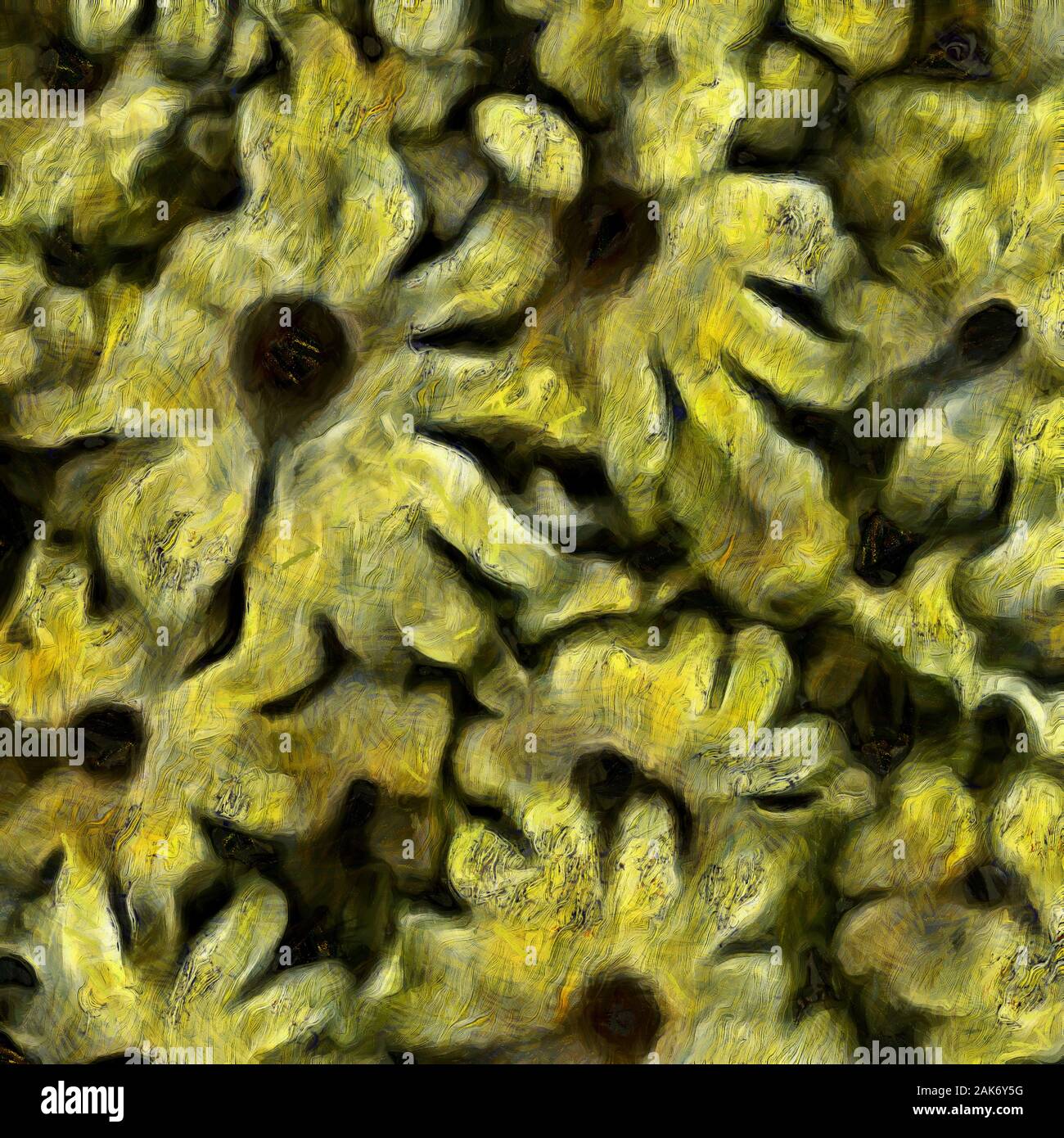 Abstract floral pattern in muted colors hi-res stock photography and ...