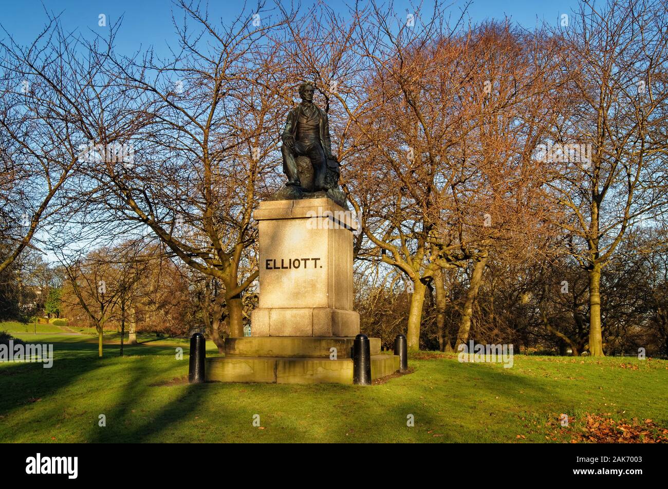Ebenezer Elliott Statue High Resolution Stock Photography and Images ...
