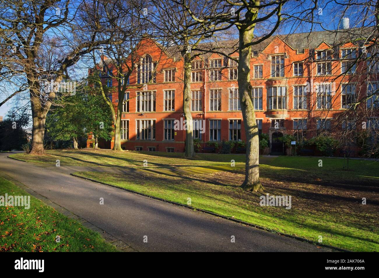 UK,South Yorkshire,Sheffield,Weston Park and Firth Court Stock Photo ...