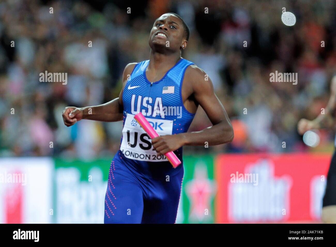 Christian coleman track hi-res stock photography and images - Alamy