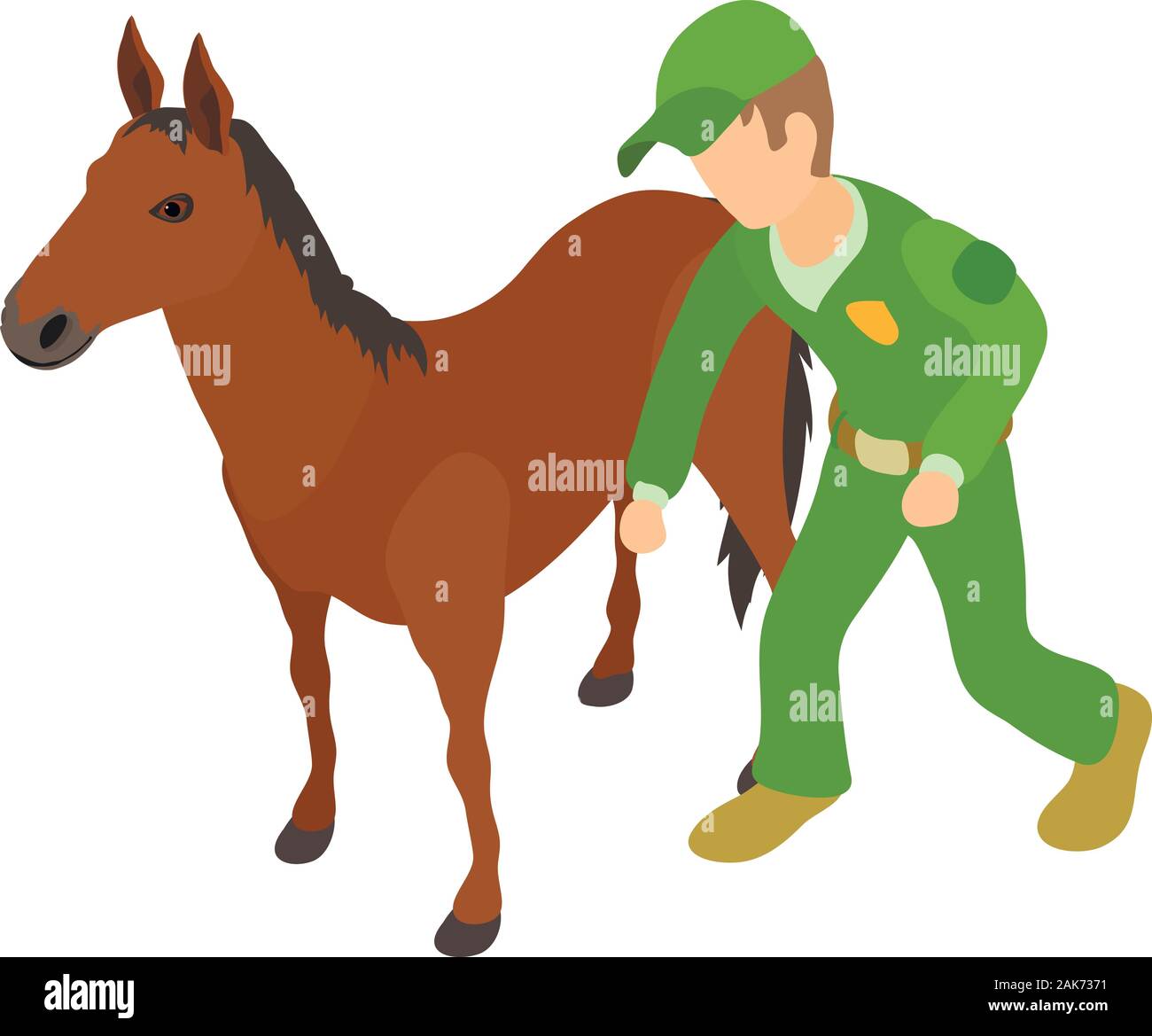 Horses breeding Cut Out Stock Images & Pictures - Alamy
