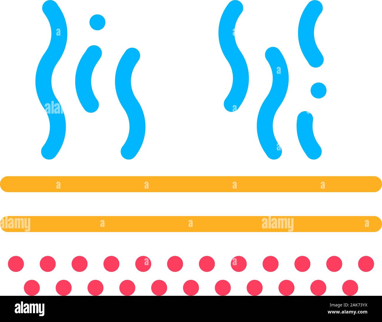 Evaporation Icon Vector Outline Illustration Stock Vector Image & Art ...