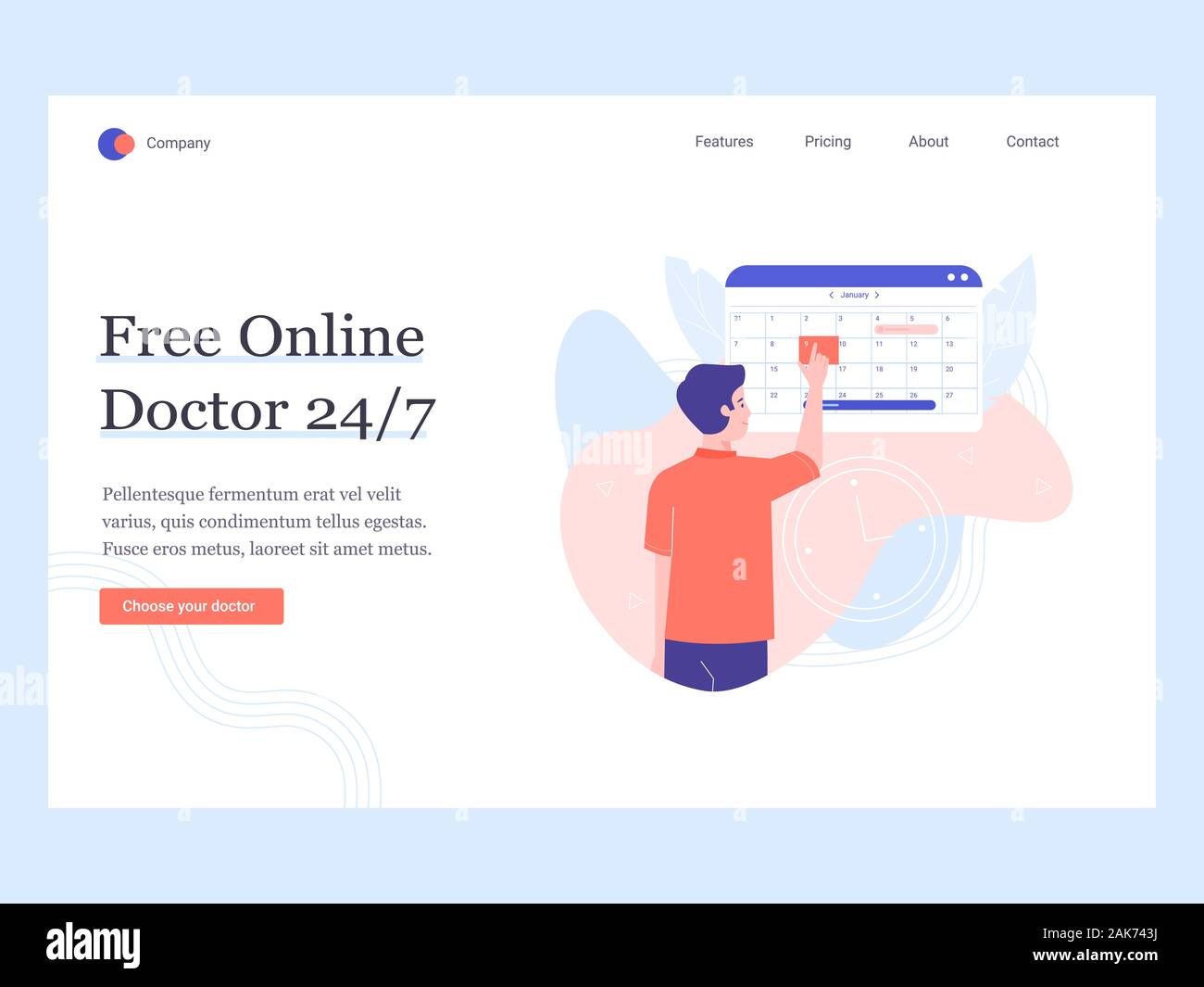 Free online doctor Stock Vector Image & Art - Alamy