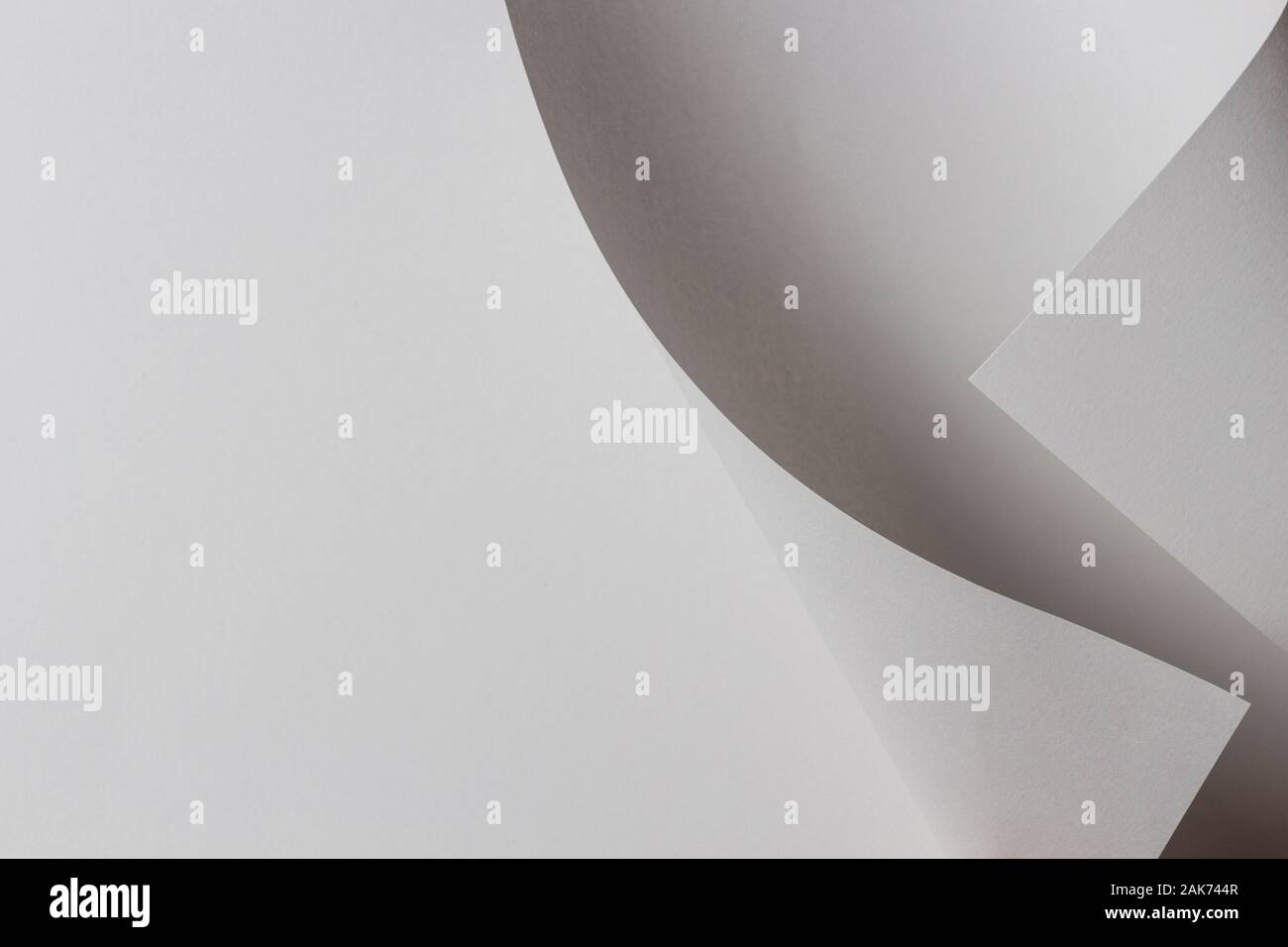 Abstract geometric shape gray color paper background Stock Photo - Alamy