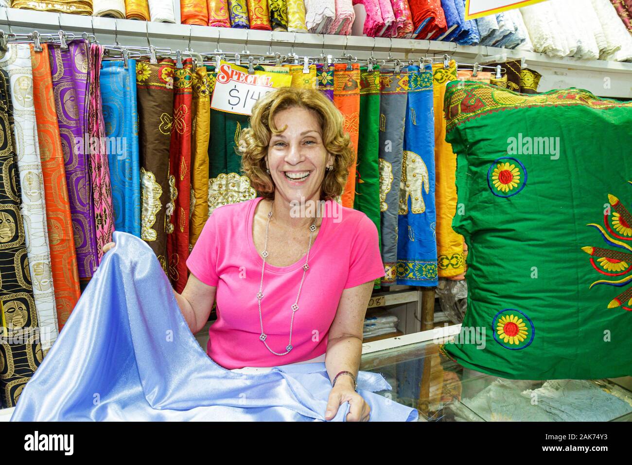 Miami Florida,display case sale,textile,material,cloth,fabric,shopping ...